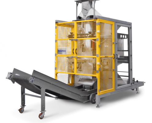 Vertical form fill and seal bagging machines