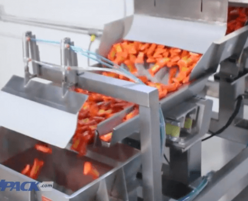 Vertical form fill and seal bagging machines
