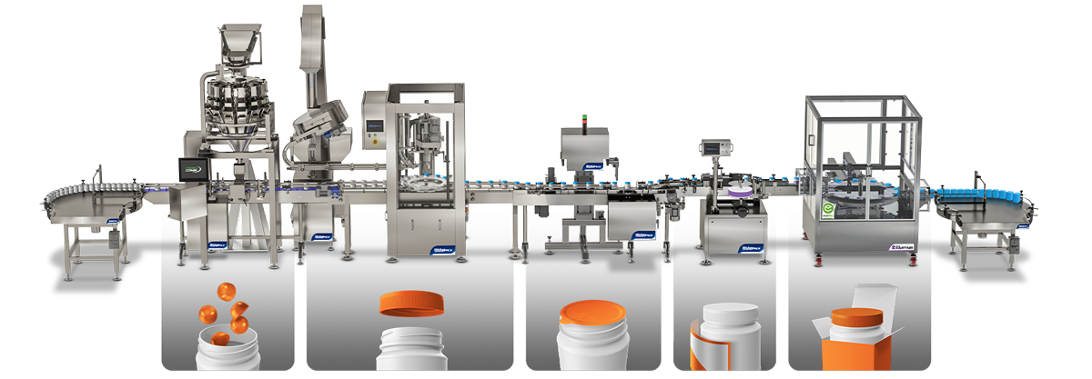 Container Filling Machines | Weigh & Fill Containers