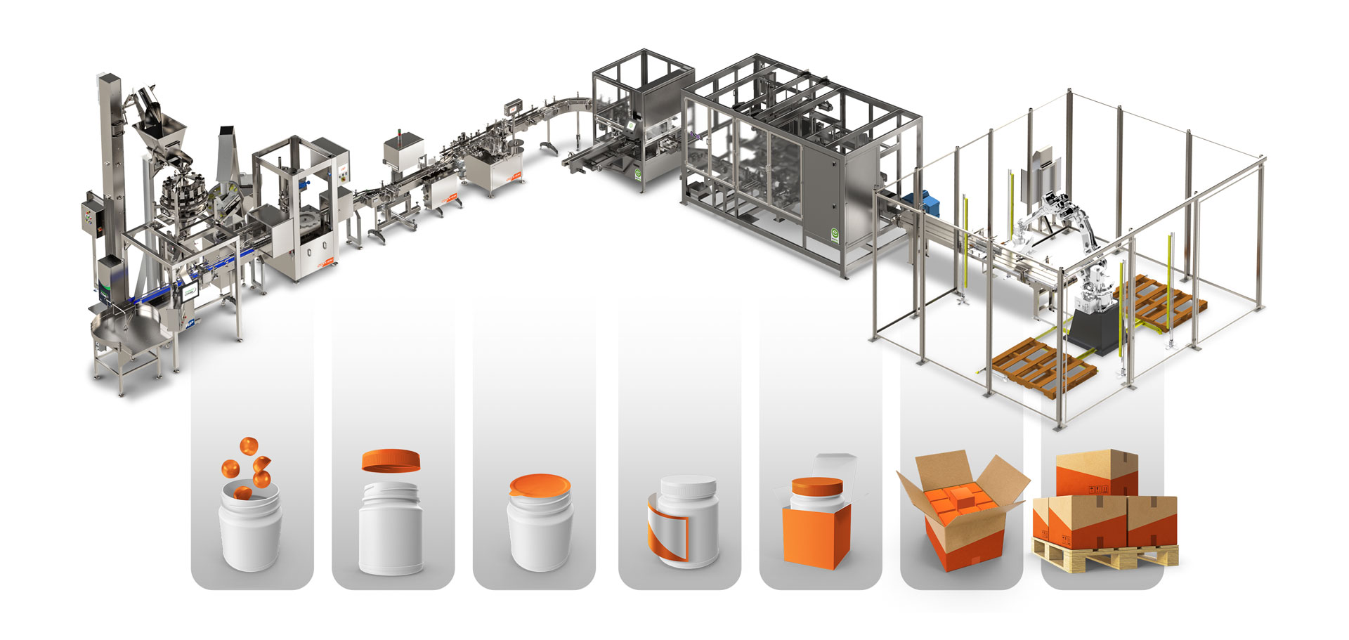 Container Filling Machines | Weigh & Fill Containers
