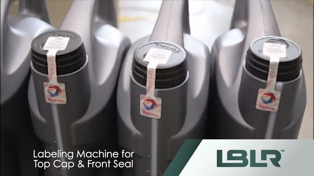 LBLR Labeling machine for top cap and front seal labeling machine