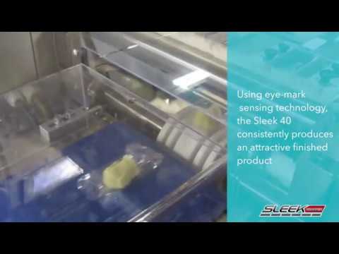 Automatically Flow Wrap Individual Chocolates - Sleek Wrapper 40