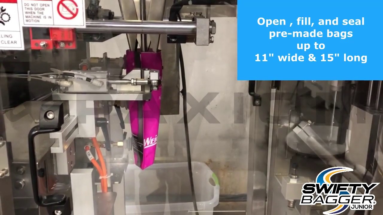 PrimoCombi® multi-head weigher with Pre-CheQ and Swifty Bagger Jr. for ...