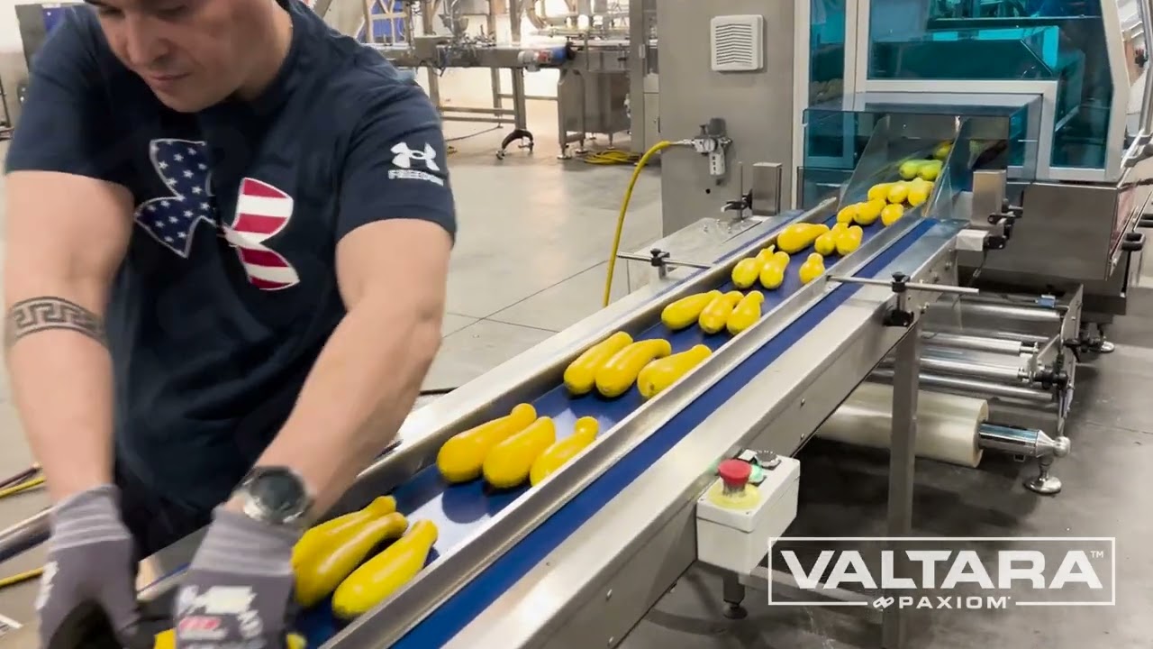 SleekWrapper i 65 to Flow Wrap Whole Squash