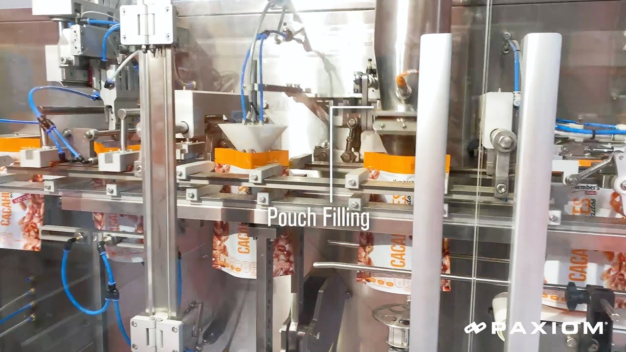 Snack food packaging machine for weighing and bagging with Swifty Bagger