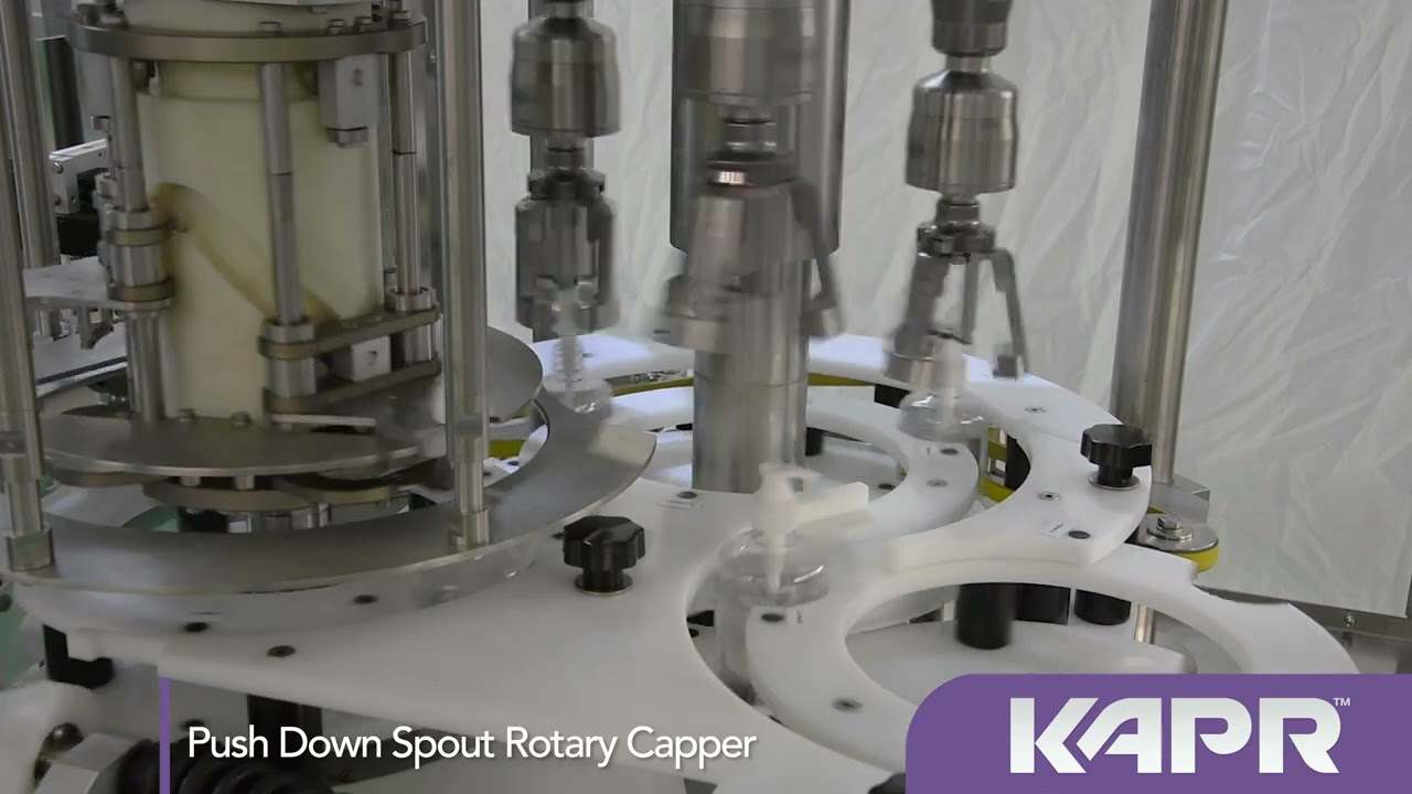 Push Down Spout Rotary Capper