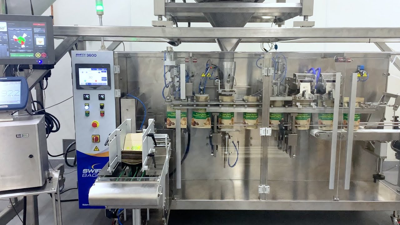 Cookie Packaging Machine for Weighing and Bagging with PrimoCombi and ...