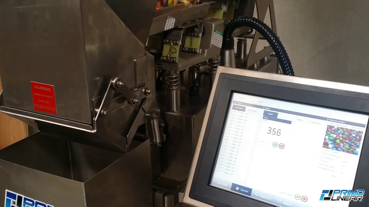 PrimoLinear V5 snack food weigh filling machine