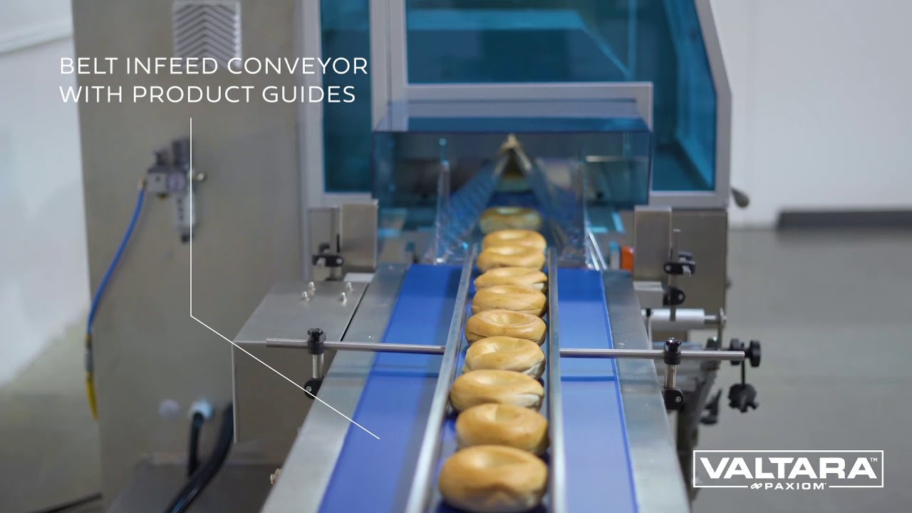 How to flow wrap bagels with SleekWrapper i65