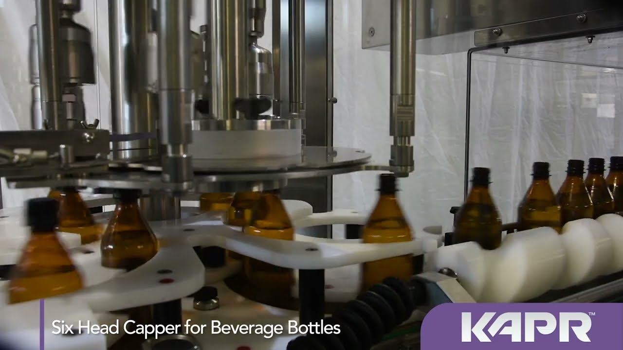 Six Head Capper for Beverage Bottles