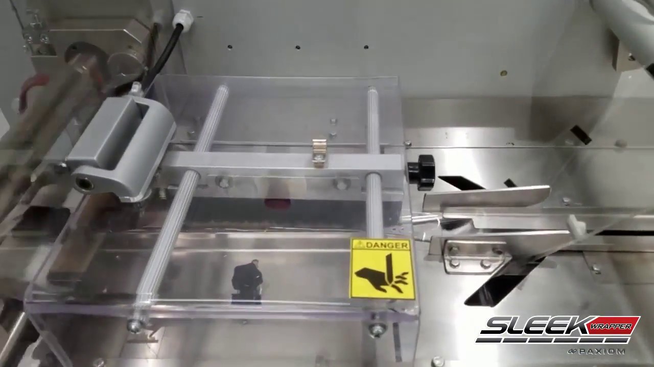 Automatically Flow Wrap Chocolate Squares - SleekWrapper 40