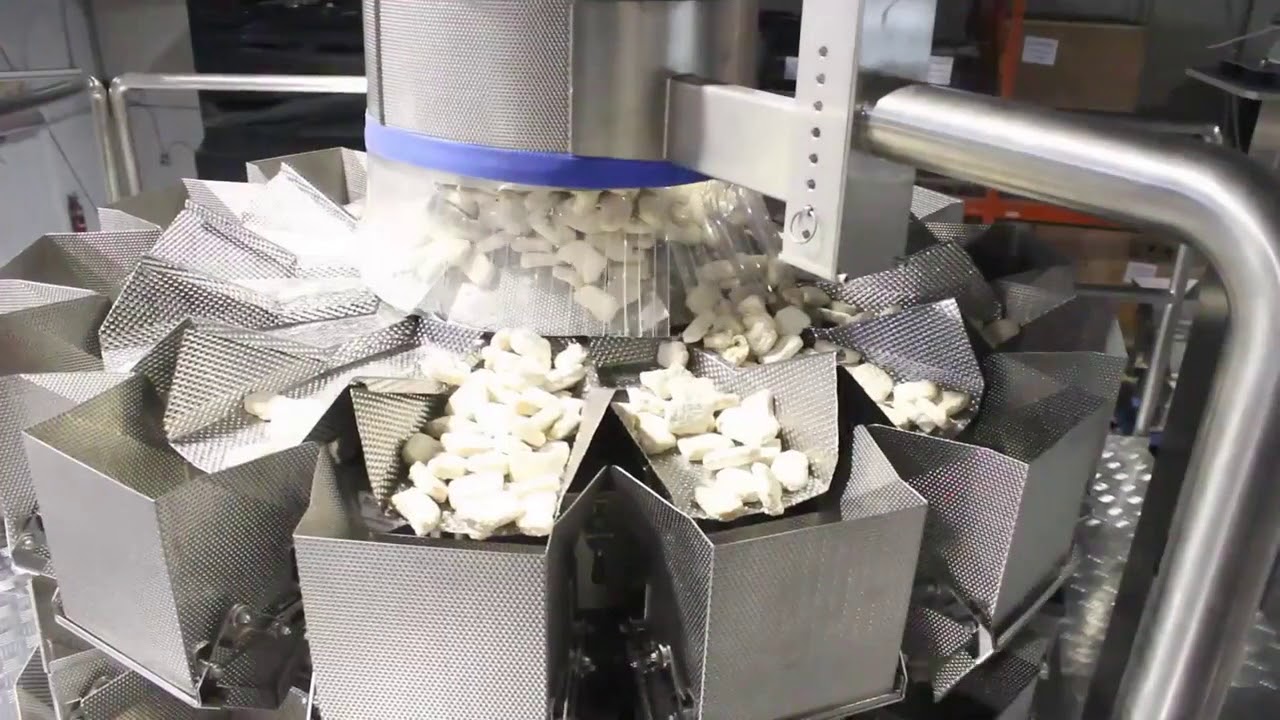 Weigh Filling and Packaging IQF Frozen Chicken Strips - PrimoCombi with ...