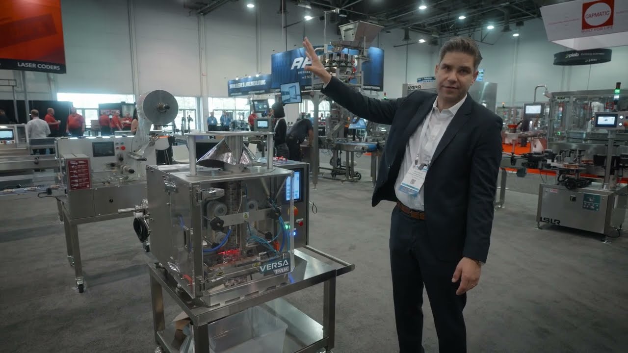 VersaPak Compact Tabletop Vertical Form Fill and Seal Bagger Explained