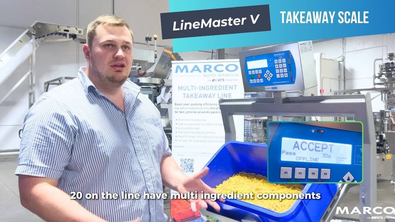 Marco LineMaster V Ingredient Take-Away Scale