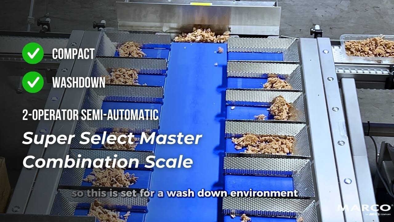 Marco Super Select Master Combination Scale with Manual Product Feeding